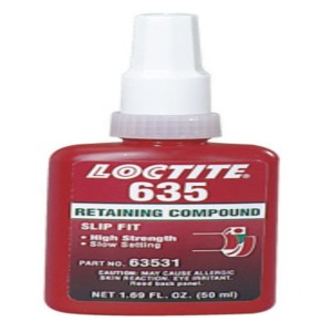 Loctite 635 Retaining Compound, High Strength/Slow Cure - 63531 - 442 ...