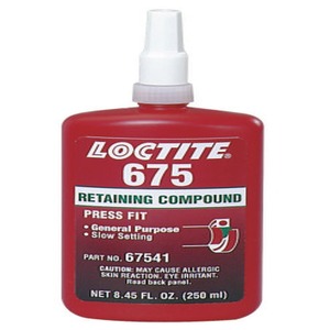 Loctite 675 Retaining Compound, Medium Strength - 67541 - 442-67541 ...