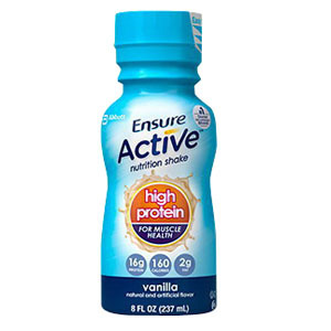 Abbott Nutrition Ensure Active High Protein for Muscle Health Vanilla ...