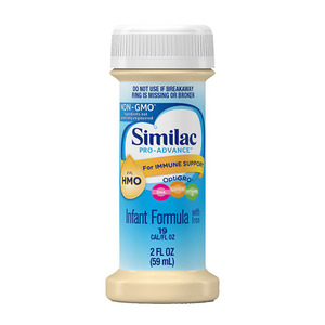 Abbott Nutrition Similac Pro-Advance 2 oz. Plastic Bottle Ready-To-Feed ...