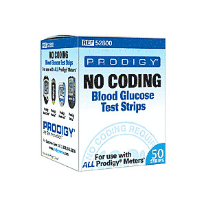 Prodigy Diabetes Care, Llc Prodigy No Coding Test Strip NFRS (50 count ...
