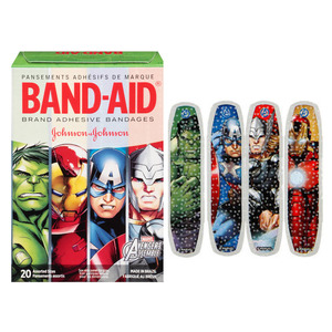 Johnson & Johnson Band-Aid Decorative Avengers Assemble Assorted 20 ct. - 53116282 - Shoplet.com