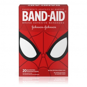 Johnson & Johnson Band-Aid Decorative Spiderman Assorted 20 ct ...