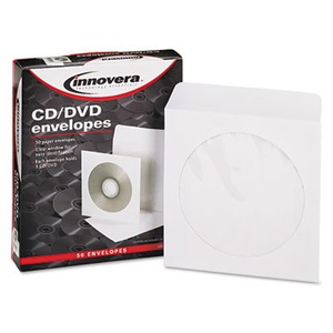 Innovera CD/DVD Envelopes - IVR39403 - Shoplet.com