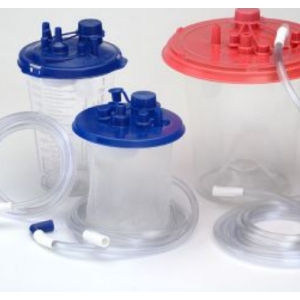 Cardinal Health Suction Canister Liner with Lid, 1000 cc - 5565651510 ...