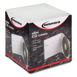 Innovera Slim CD Case - IVR81900 - Shoplet.com