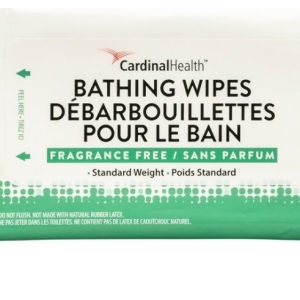Cardinal Health Bath Wipe, Fragrance Free, Medium - 55BTMWPMU - Shoplet.com