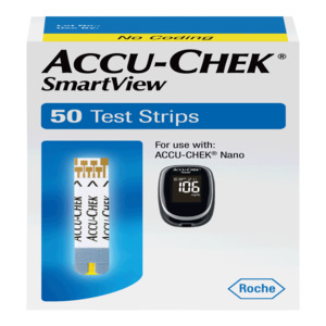 Roche Diagnostics Corp ACCU-CHEK SmartView Retail Test Strip (50 count ...