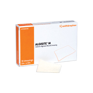 Smith & Nephew ALGISITE M Calcium Alginate Dressing 3/4" x 12" Rope ...