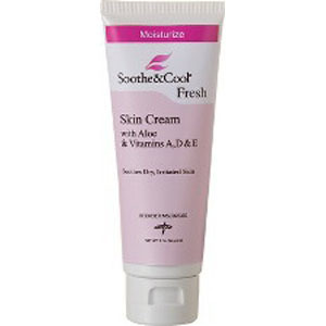Medline Soothe & Cool Skin Cream with Vitamins A & D, 2 oz. Tube ...