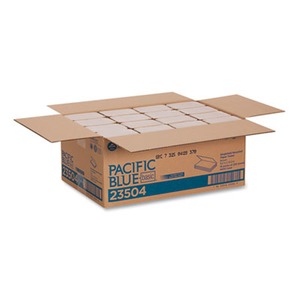 Georgia Pacific Blue Basic S-Fold Paper Towels - GPC23504 - Shoplet.com