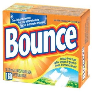 Procter Gamble Bounce Fabric Softener Sheets - PGC80168CT, 160 per box ...