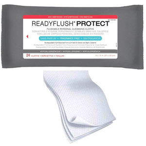 Medline ReadyFlush Protect Biodegradable Flushable Wipes - 60MSC263811 ...