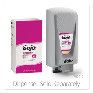 Gojo RICH PINK Antibacterial Lotion Soap Refill - GOJ7520 - Shoplet.com