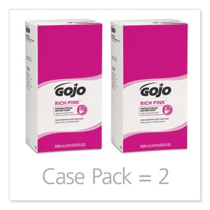 Gojo RICH PINK Antibacterial Lotion Soap Refill - GOJ7520 - Shoplet.com