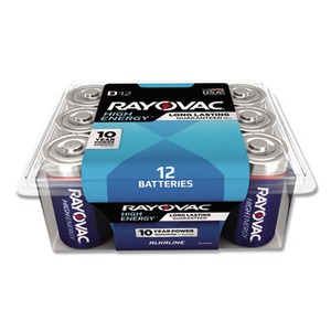 Ray-o-vac Alkaline D Batteries - RAY81312PPK - Shoplet.com