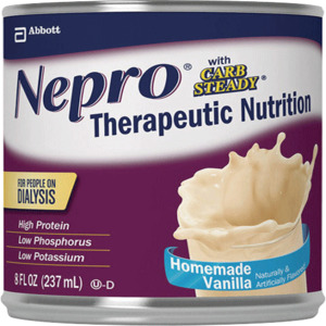 Abbott Nutrition Nepro Carb Steady, Homemade Vanilla, 8 oz. Can ...