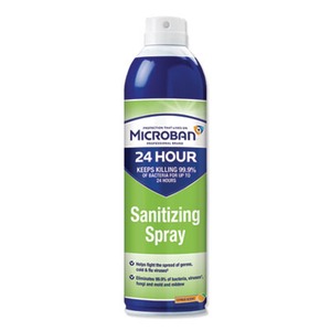Microban 24-Hour Disinfectant Sanitizing Spray - PGC30130EA - Shoplet.com