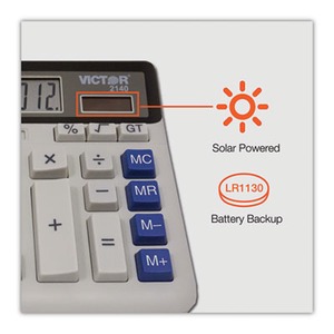 Victor 2140 Desktop Business Calculator - VCT2140 - Shoplet.com