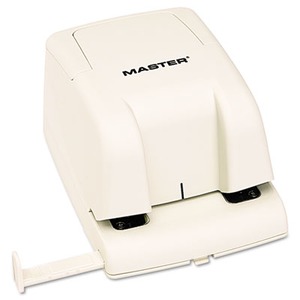 Master Electric Two-Hole Punch - MATEP210 - Shoplet.com