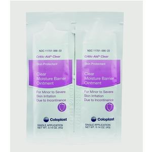 Coloplast Inc Critic-Aid Clear Moisture Barrier Ointment 4 g Packet ...