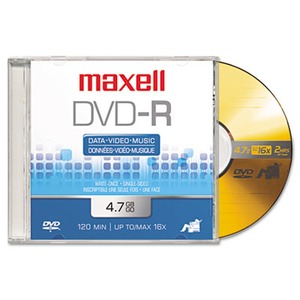 Maxell DVD-R Discs - MAX638002 - Shoplet.com