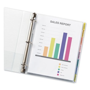 Avery Protect 'n Tab Sheet Protectors - AVE74161 - Shoplet.com