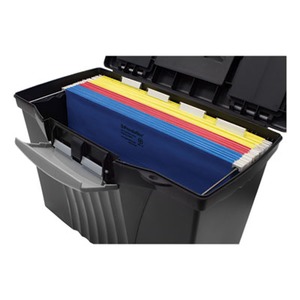 Storex Portable Letter/Legal Filebox with Organizer Lid - STX61510U01C ...