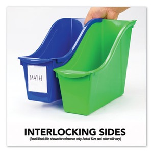 Storex Interlocking Book Bins - STX70105U06C - Shoplet.com