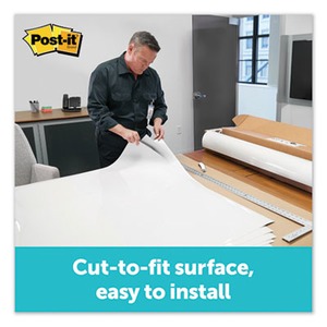 Post-it Dry Erase Surface with Adhesive Backing - MMMDEF4X3 - Shoplet.com