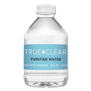 True Clear Purified Bottled Water - TCL8OZ24CT - Shoplet.com