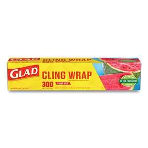 Glad Cling Wrap Plastic Wrap - CLO00022 - Shoplet.com