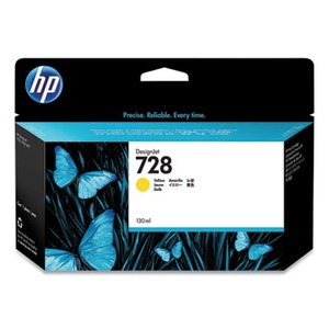 HP 728 F9J65A Yellow Original Ink Cartridge - HEWF9J65A - Shoplet.com