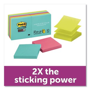 Post-it Pop-up 3 x 3 Note Refill - MMMR33010SSMIA - Shoplet.com