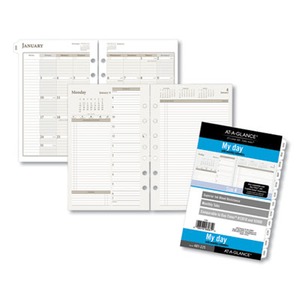 At-a-glance Day Runner Two-Pages-Per-Day Planning Pages - DRN481225 ...