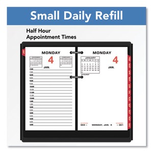 At-a-Glance Two-Color Desk Calendar Refill - AAGE01750 - Shoplet.com