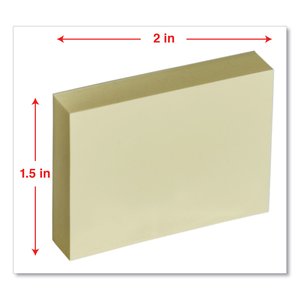 Universal Self-Stick Note Pads - UNV35662 - Shoplet.com