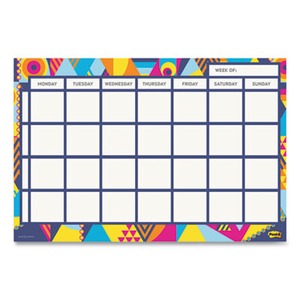 Post-it Weekly Planner with Post-it Super Sticky Notes - MMM675020 ...