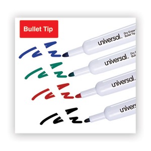 Universal Dry Erase Marker - UNV43680 - Shoplet.com