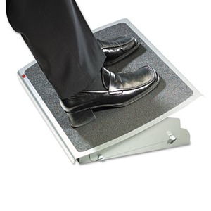 3m Adjustable Steel Footrest - MMMFR530CB - Shoplet.com