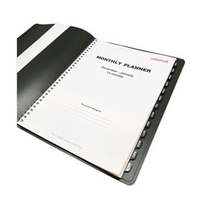 Universal Monthly Planner - UNV71001 - Shoplet.com
