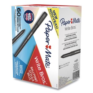 Paper Mate Write Bros. Ballpoint Pen Value Pack - PAP4621401C - Shoplet.com
