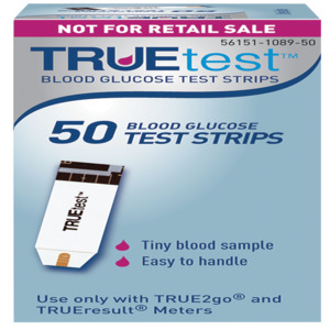 Trividia Health, Inc Nipro TRUEtest Blood Glucose Test Strip NFRS (50 ...