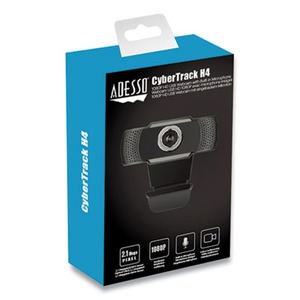 Adesso CyberTrack H4 1080P HD USB Manual Focus Webcam with Microphone ...