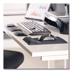 Fellowes Memory Foam Keyboard Palm Support - FEL9182801 - Shoplet.com