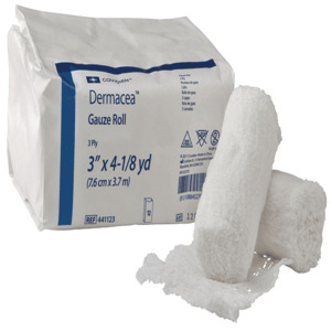 Cardinal Health-pr Dermacea Nonsterile Low-Ply Gauze Rolls, Low Ply ...