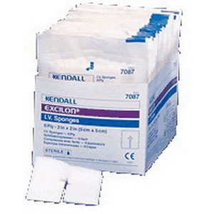 Excilon Sterile I.V. Wound Dressing Sponge 2 Inch L x 2 Inch W, Sterile ...