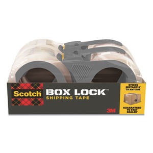 Scotch-brite Box Lock Shipping Packaging Tape with Dispenser ...