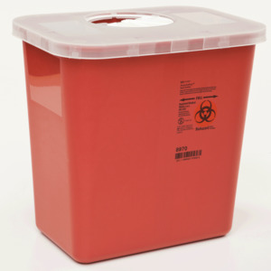 Cardinal Health-pr Multi-Purpose Sharps Container with Rotor Lid 2 ...