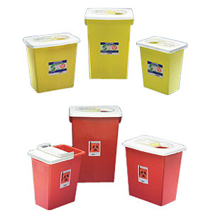Cardinal Health-pr SharpSafety Chemotherapy Sharps Container, PGII ...